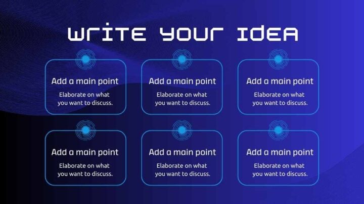 Futuristic Tech Pitch Deck. Free Presentation Template — SlidesCarnival
