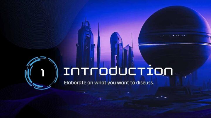 Futuristic Tech Pitch Deck. Free Presentation Template — SlidesCarnival