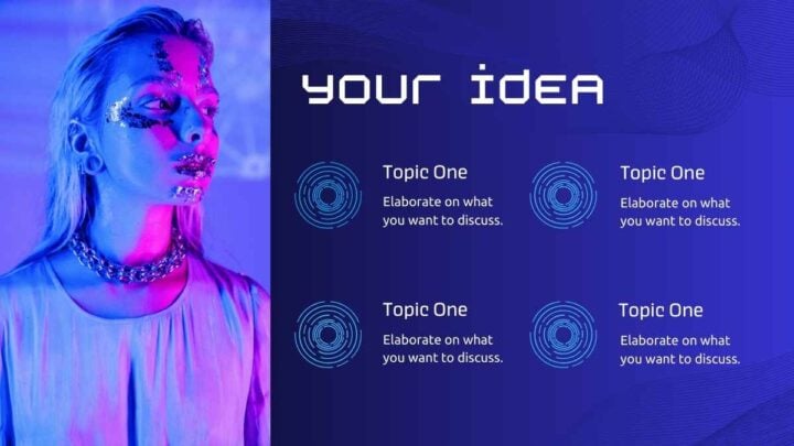 Futuristic Tech Pitch Deck. Free Presentation Template — SlidesCarnival