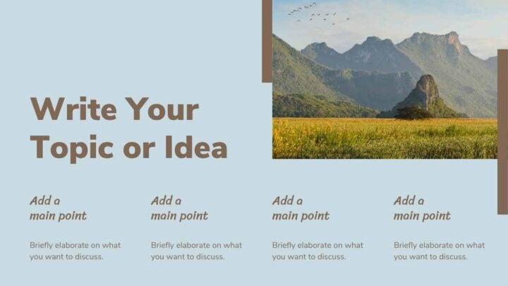 Minimal Geography Lesson. Free PPT & Google Slides Template ...