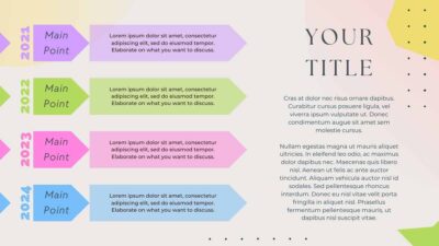 Geometric Elements Timeline Infographics. Free Infographics Template ...