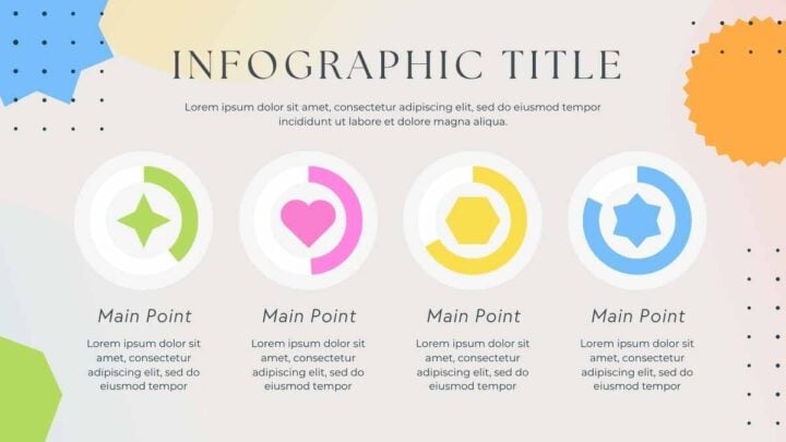 Geometric Elements Timeline Infographics. Free Infographics Template ...