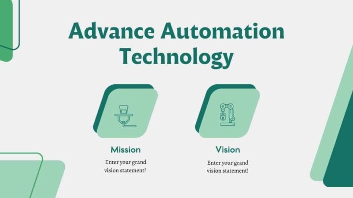 Industrial Automation Projects . Free Slides Template — SlidesCarnival