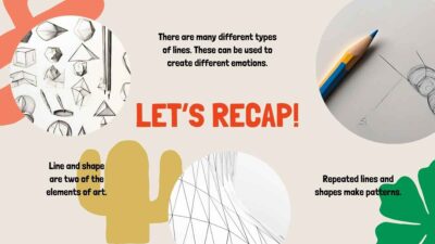 Geometric Introduction to Line, Shape and Pattern Lesson. Free PPT ...