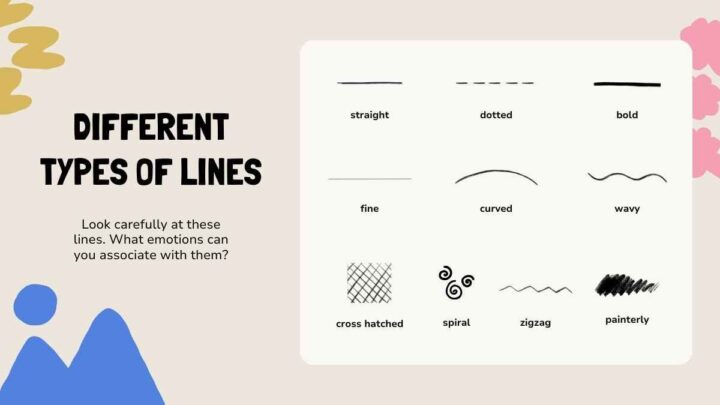 Geometric Introduction to Line, Shape and Pattern Lesson. Free PPT ...