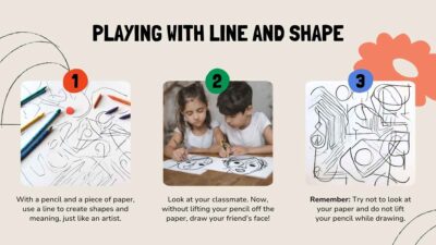 Geometric Introduction to Line, Shape and Pattern Lesson. Free PPT ...