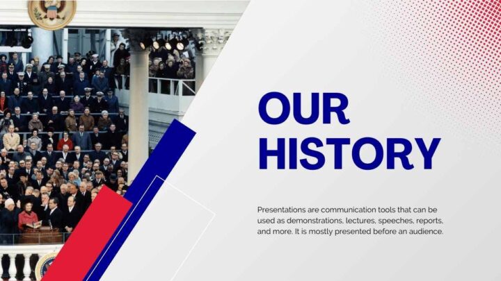 Political Campaign for Congress. Free Slides Template — SlidesCarnival