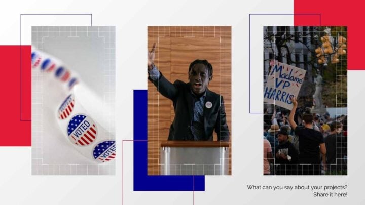 Political Campaign for Congress. Free Slides Template — SlidesCarnival