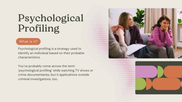 Psychological Profile Slides. Slides Template — SlidesCarnival