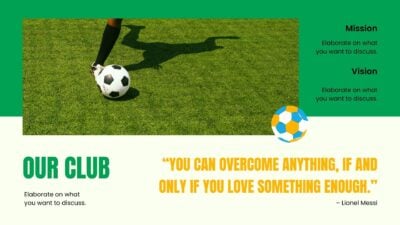 Geometric School Soccer Club. Free PPT & Google Slides Template ...