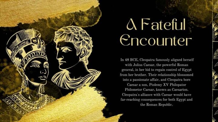 Cleopatra Biography . Slides Template — SlidesCarnival