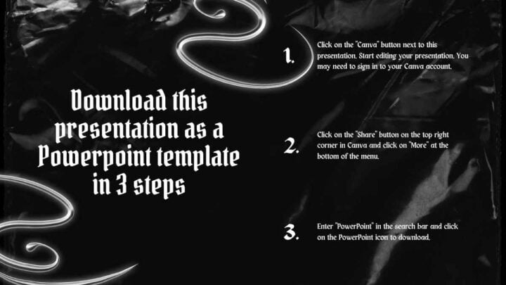 Gothic Aesthetic Marketing. Free Presentation Template — SlidesCarnival