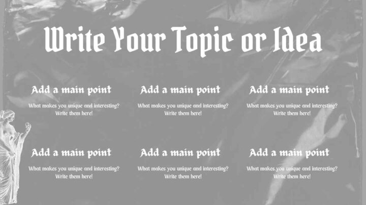 Gothic Aesthetic Marketing. Free Presentation Template — SlidesCarnival