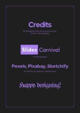 Gothic Pop Star Event Poster. Free PPT & Google Slides Template ...