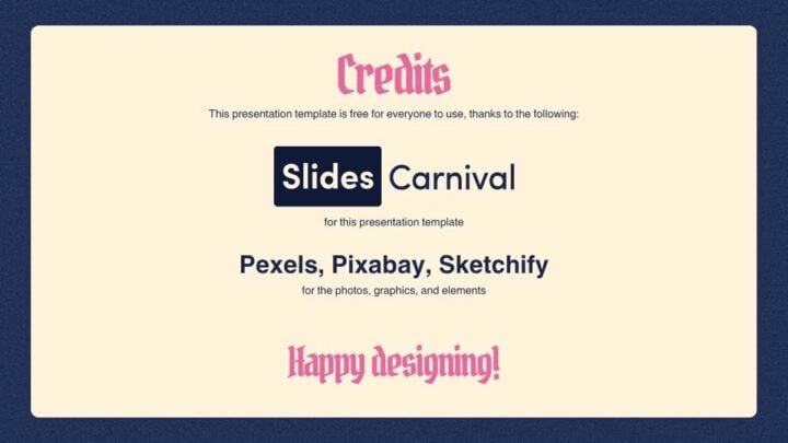 Gothic Teen TV Show Slides. Free Slides Template — SlidesCarnival