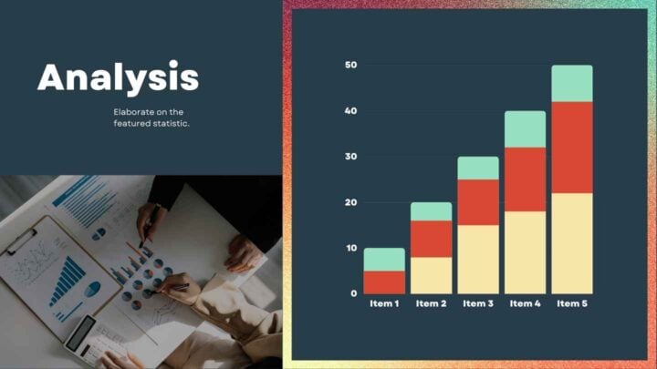 Template slide laporan magang gradasi hijau gratis