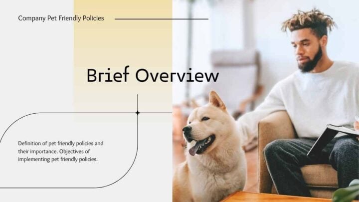 Company Pet Friendly Policies. Free Presentation Template — SlidesCarnival