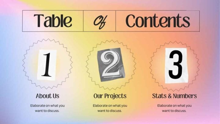 Retro Zine Publication Business. Free Presentation Template ...