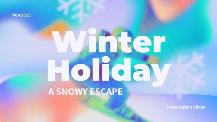 Winter Holiday. Free Slides Template — SlidesCarnival