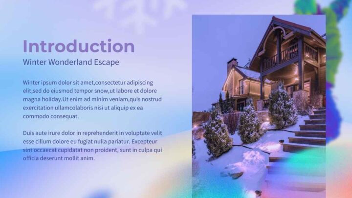Winter Holiday. Free Slides Template — SlidesCarnival