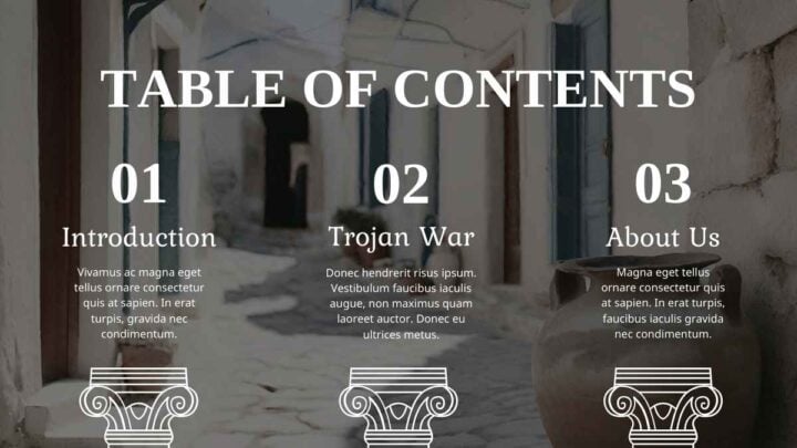 Greek Mythology Lesson for Middle School: Trojan War. Free PPT & Google ...