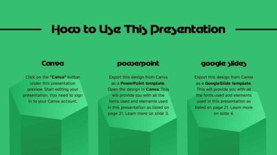 3D Geometric Motion Graphics Pitch Deck. Free Presentation Template ...