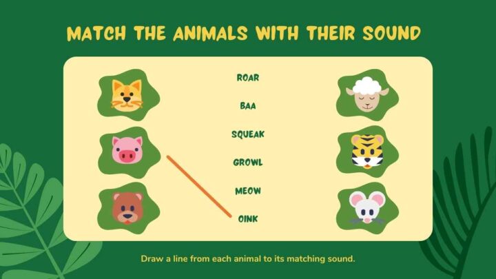 Illustrative Jungle Activities & Games. Free Game Slides Template ...