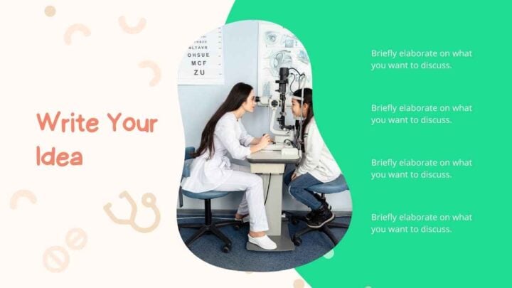 Green and Beige, Playful and Colorful Pediatric Clinical Center. Free ...