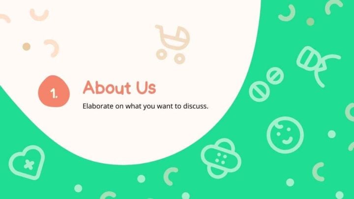 Green and Beige, Playful and Colorful Pediatric Clinical Center. Free ...
