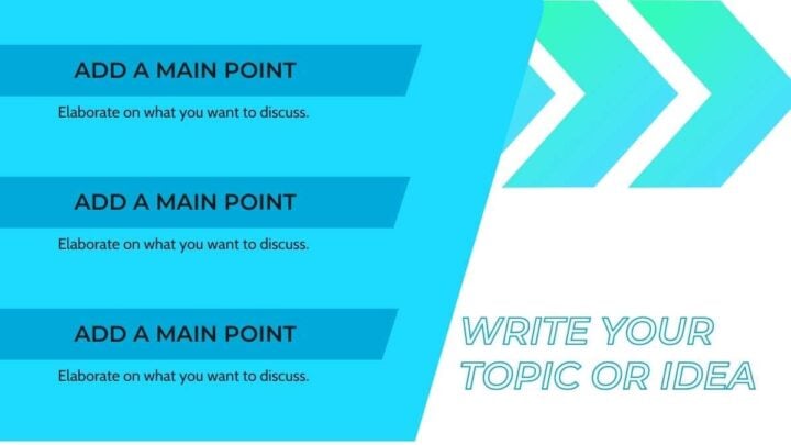 Green and Blue Neon Animated Economics Thesis. Free Presentation ...