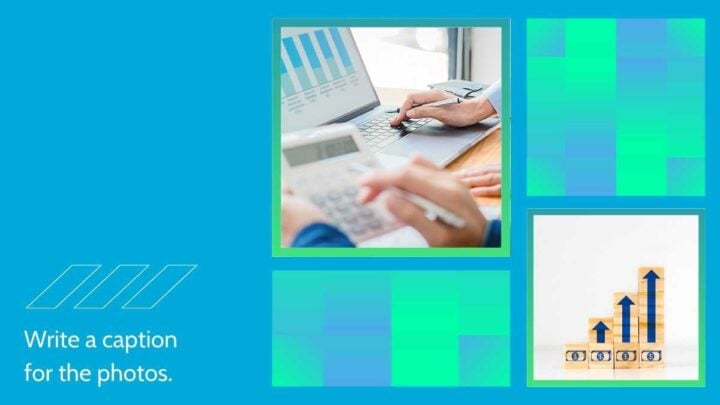 Green and Blue Neon Animated Economics Thesis. Free Presentation ...