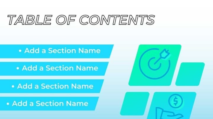 Green and Blue Neon Animated Economics Thesis. Free Presentation ...