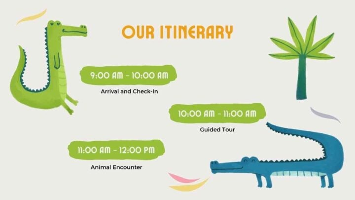 Illustrated Zoo Field Trip. Free Presentation Template — SlidesCarnival