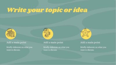 Green and Yellow Academic Aesthetic School Center. Free Presentation ...
