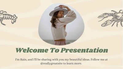 Green and Yellow Academic Aesthetic School Center. Free Presentation ...