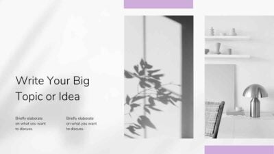 Grey Minimalist Aesthetic Resume. Free PPT & Google Slides Template ...