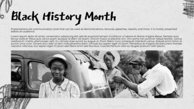 Black History Month Appreciation Program. Free PPT & Google Slides ...