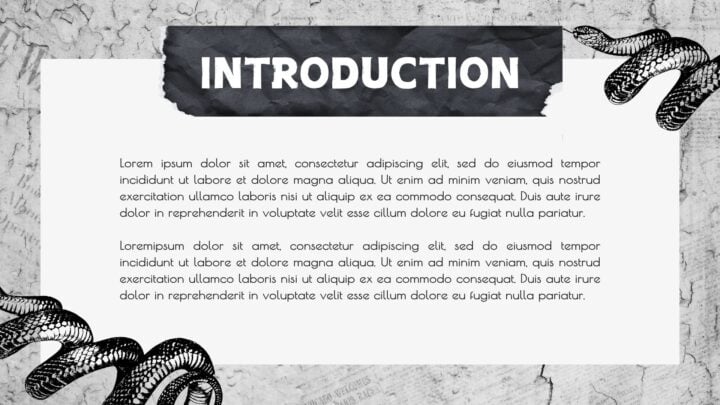 Grunge Gothic Aesthetic. Free Slides Template — SlidesCarnival