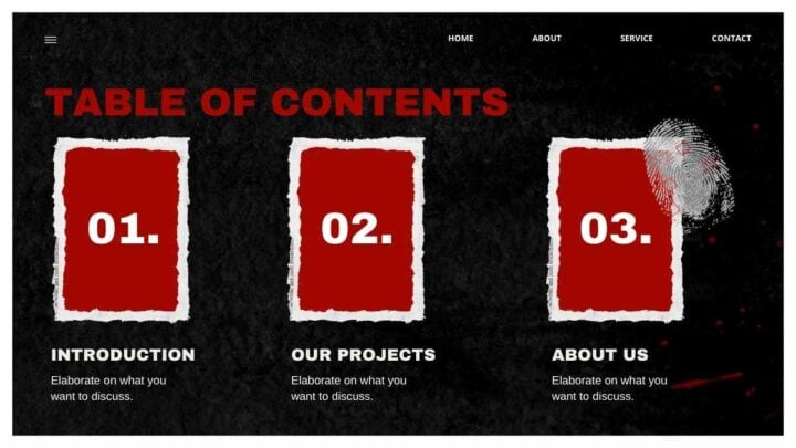 True Crime . Free PPT & Google Slides Template — SlidesCarnival