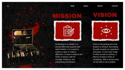 True Crime . Free PPT & Google Slides Template — SlidesCarnival
