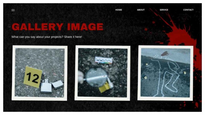 True Crime . Free PPT & Google Slides Template — SlidesCarnival
