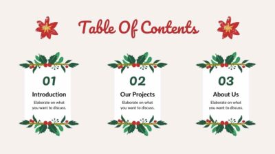 Hand-drawn Illustrated Christmas Presents. PPT & Google Slides Template ...