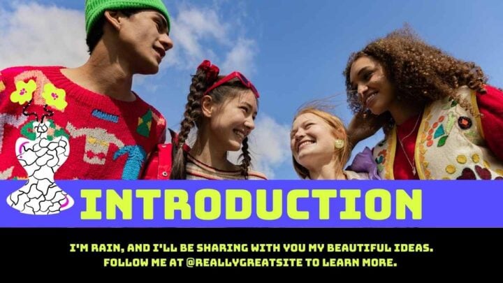 Neon High School Yearbook. Free PPT & Google Slides Template ...