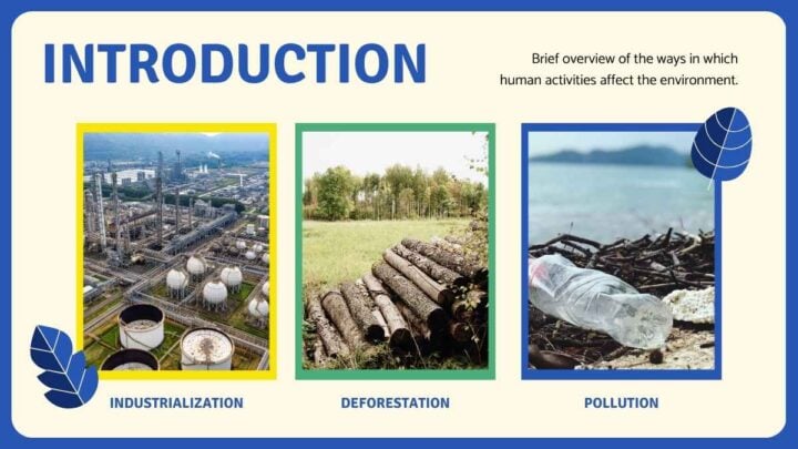 Human Impact on the Environment Science Lesson for High School. Free ...