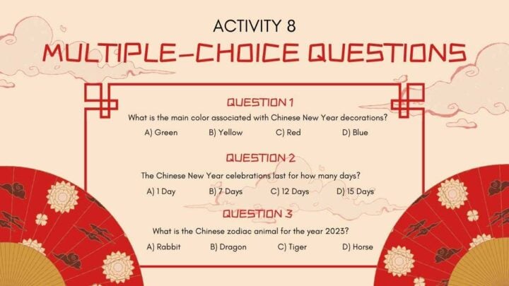 Illustrated Activities to Celebrate Chinese New Year. Free Presentation ...