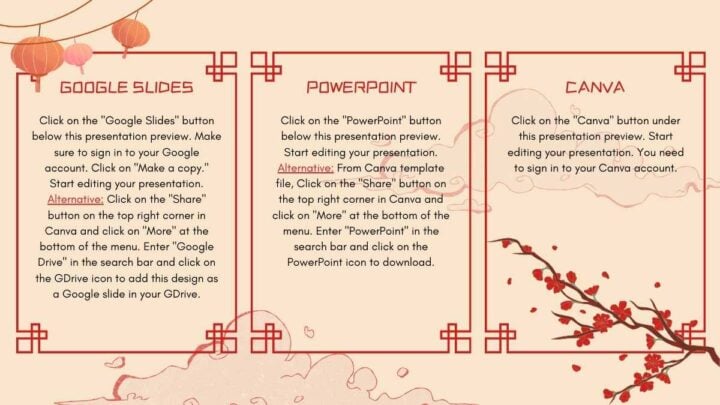 Illustrated Activities to Celebrate Chinese New Year. Free Presentation ...