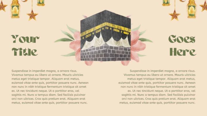 All About Islam. Free Slides Template — SlidesCarnival