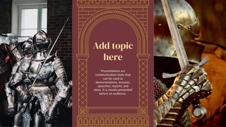 Illustrated Art History Subject: Early Medieval Art. Free PPT & Google ...