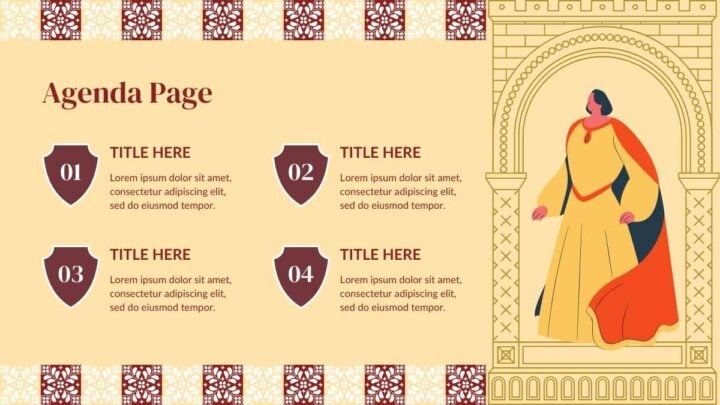 Illustrated Art History Subject: Early Medieval Art. Free PPT & Google ...