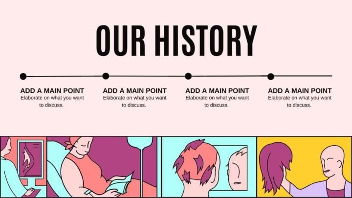Illustrated Breast Cancer Case. Free Presentation Template — SlidesCarnival